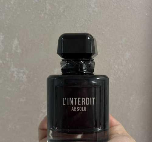 Духи женские givenchy absolu
