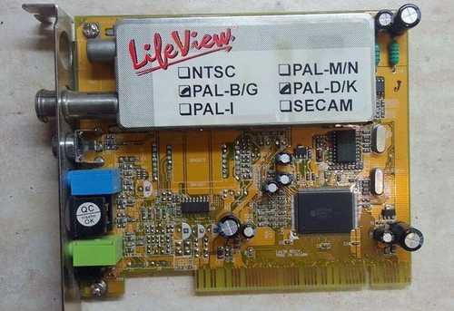 Тв-тюнер PCI LifeView LR 138/fm+TV