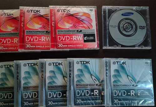 Болванки TDK и Samsung — mini DVD-R, mini DVD-RW