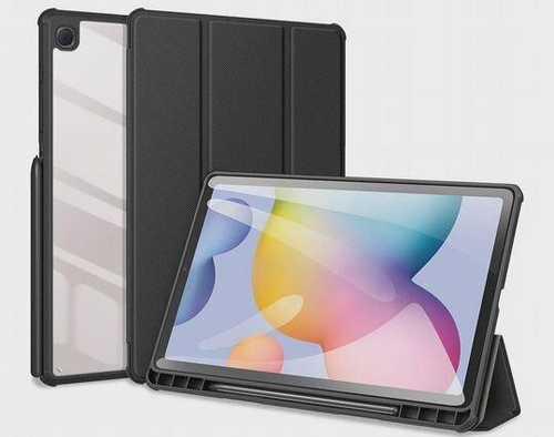 Чехол книжка для Samsung Tab S6 Lite P610 черный