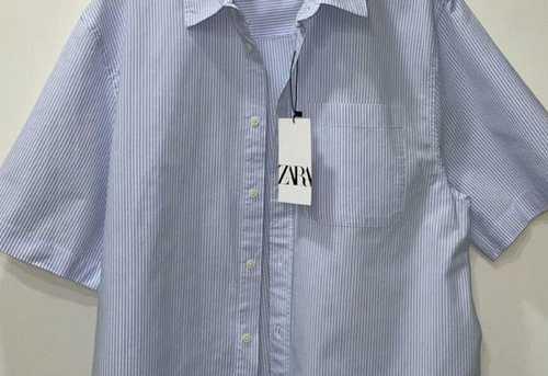 Мужская рубашка zara коллекция 2023