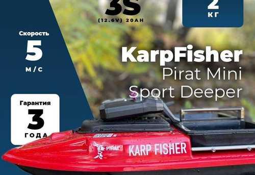 Прикормочный кораблик KarpFisher pirat mini sport