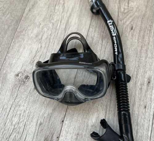 Компект Tusa imprex 3D hyperdry (маска+трубка)