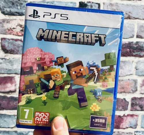 Minecraft ps5 новый диск