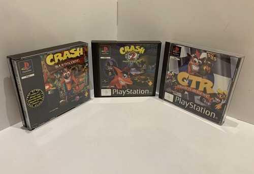 Crash Bandicoot коллекция - PlayStation 1