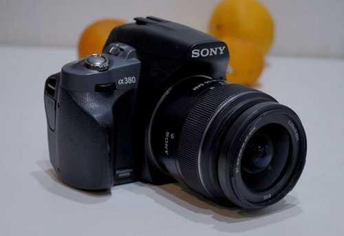 Зеркальный фотоаппарат sony a380