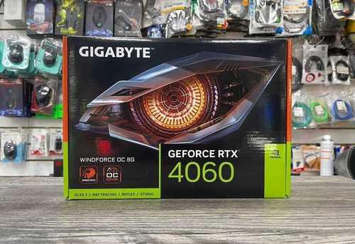 Видеокарта Gigabyte GeForce RTX 4060 windforce OC
