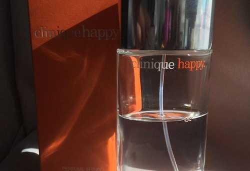 Clinique happy духи 100ml (половина флакона)