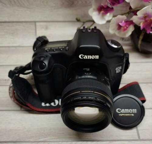 Canon eos 5D+ Canon 85mm