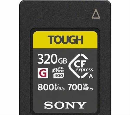 Sony CFexpress Type A 320GB Tough R800/W700 (ceag3