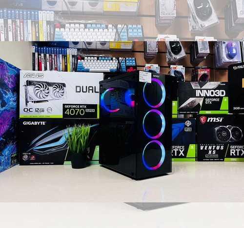 Мощная Сборка Ryzen 5 5600 / RTX 2070 super 8gb