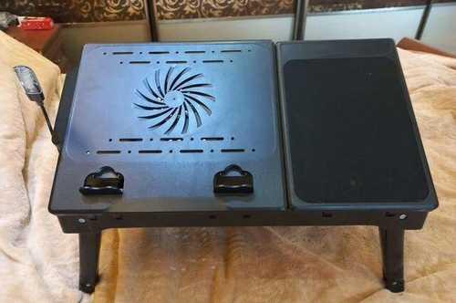 Столик/подставка для ноутбука с охлаждением и подс