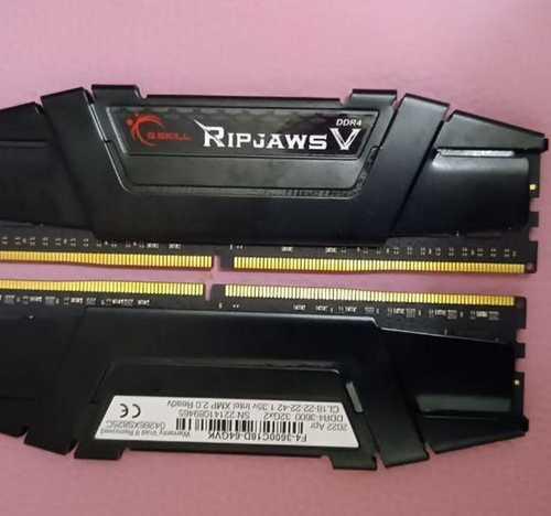 Оперативная память G.Skill Ripjaws ddr4 64gb 3600