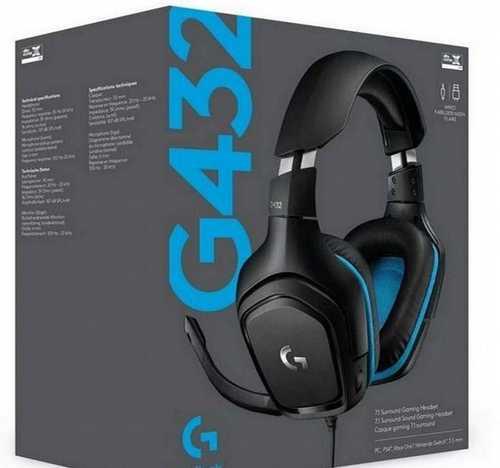 Продам игровые наушники logitech G432
