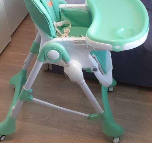 Стульчик для кормления Babyton Happy Animals Green