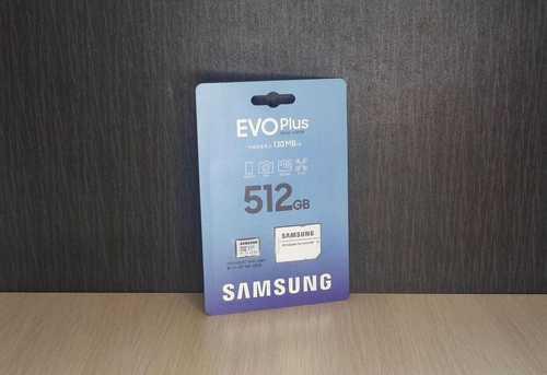Карта памяти Samsung Evo Plus micro sdxc 512 GB