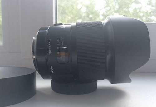 Sigma 20mm f/1.4 DG HSM Art Canon