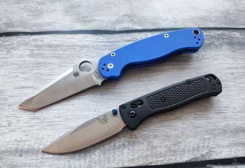 Комплект складных ножей Spyderco Tanto и Benchmade