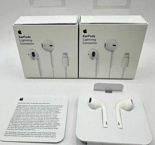 Наушники apple earpods lightning оригинальные