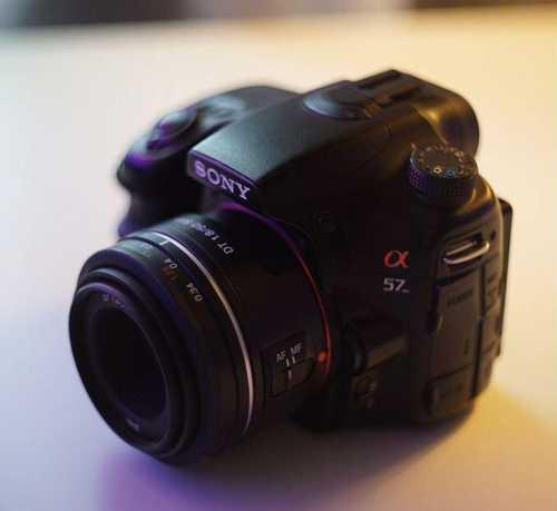 Sony a57 Kit 50mm 1.8 (56т пробег)