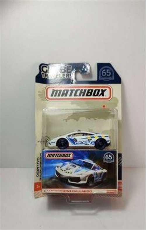 Matchbox Lamborghini Gallardo Police Globe Travele