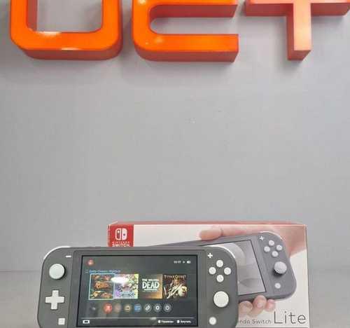 Игровая приставка nintendo switch lite grey