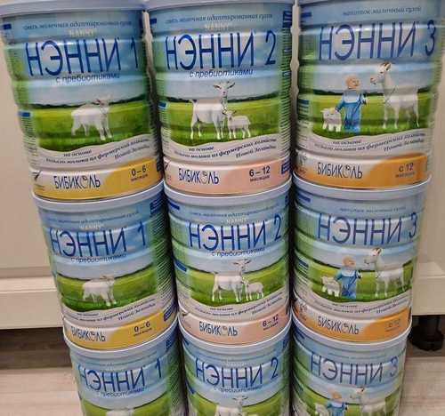 Детская смесь нэнни 1 2 3