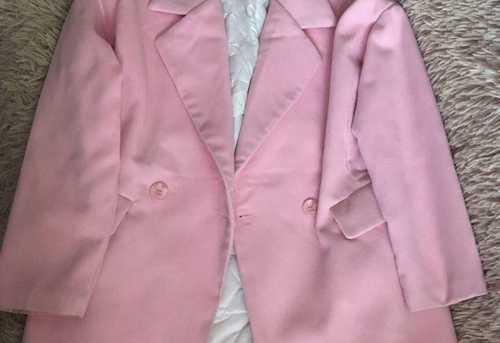 Пальто розовое coquette