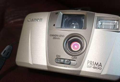 Пленочный фотоаппарат Canon prima bf-800