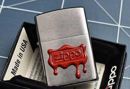 Zippo. Сургучная печать.17 г. Оч.редкая. Новая