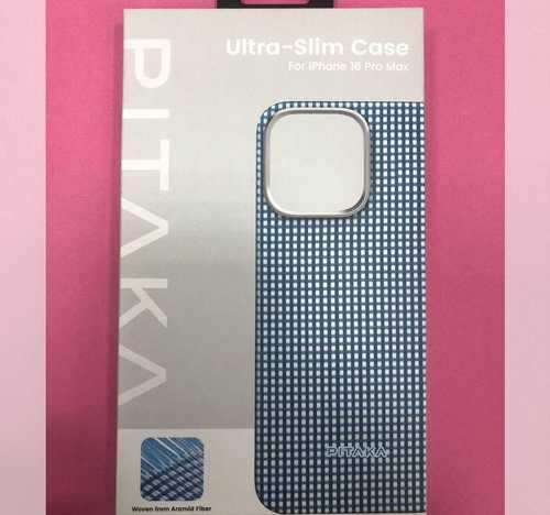 Чехол Pitaka Ocean Blue iPhone 16 Pro Max