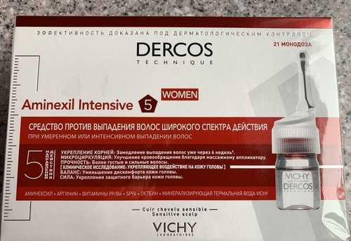 Vichy Dercos aminexil intensiv 5 для женщин
