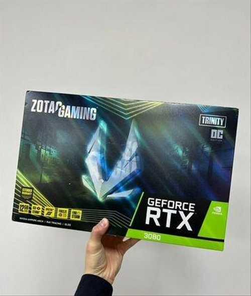 Видеокарта RTX 3080 Zotac Gaming Trinity OC 12GB