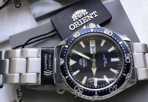 Orient Kamasu Blue, новые часы
