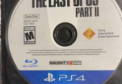 The Last of us Part 2 ps4 диск