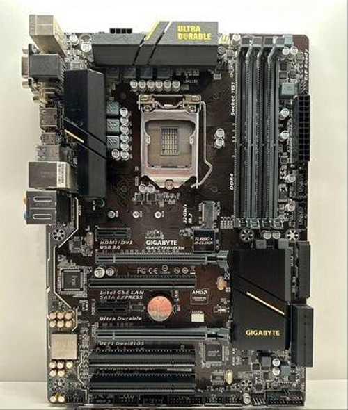 Gigabyte GA-Z170-D3H (Socket 1151-V1)