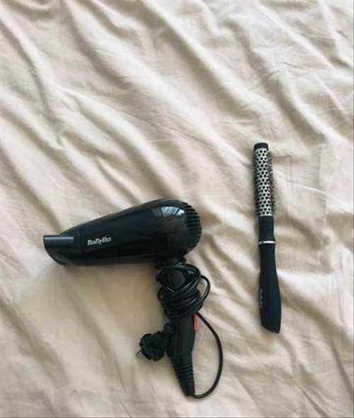 Фен и расчёска Babyliss