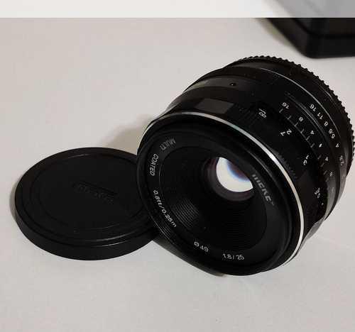 Объектив meike 25mm f1.8 Fujifilm-x mount