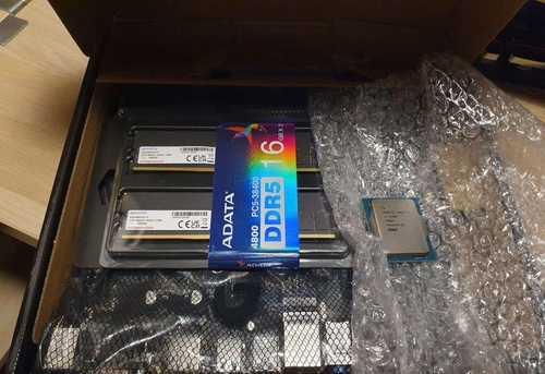 Комплект плата Gigabyte (LGA 1700,DDR5), i3-13100F