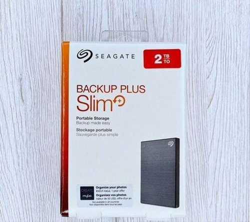 2TB внешний HDD 2.5" Seagate Backup Plus Slim