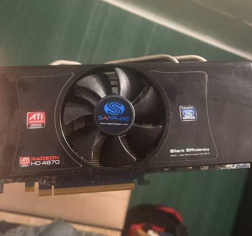 Видеокарта radeon hd 4870