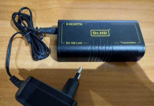 Hdmi-удлинитель по витой паре Dr.HD EX 100LAN