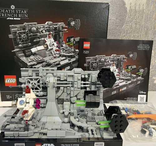 Lego star wars 75329 Полет к звезде смерти