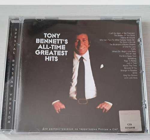 CD Tony Bennett "Greatest Hits " Россия mint Лицен