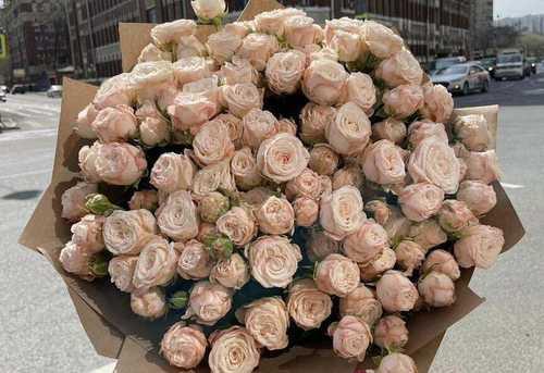 Пионовидные розы кустовые 39