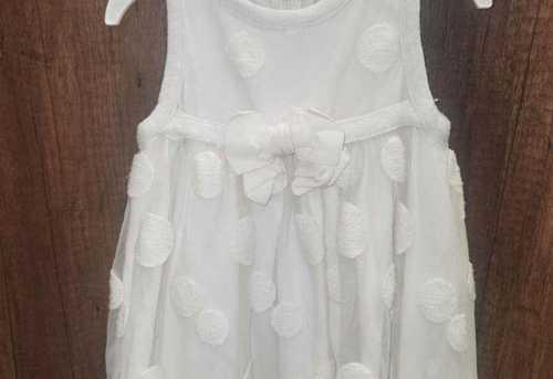 Платье для девочки Monnalisa 80 см на годик