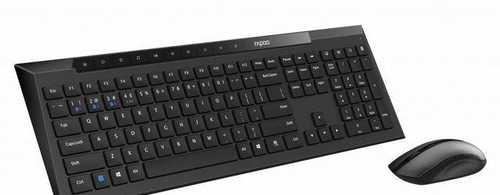 Беспроводная клавиатура и мышь Rapoo 8210M