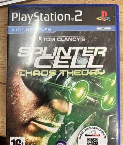 Tom Clancy's Splinter Cell Chaos диск для PS2 б/у