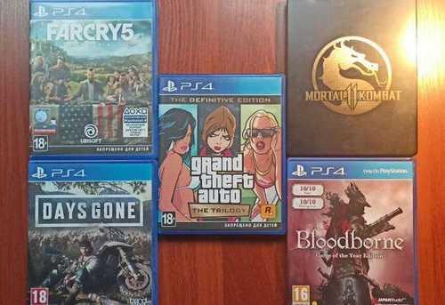 Far cry 5/days gone/gta/bloodborne/mk 11 ps4 ps5