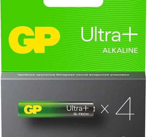 Батарейки GP 24aupa21-2crsb4 Ultra+ AAA #390048